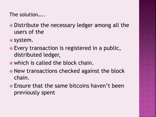 bitcoin technology | PPTX