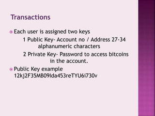 bitcoin technology | PPTX