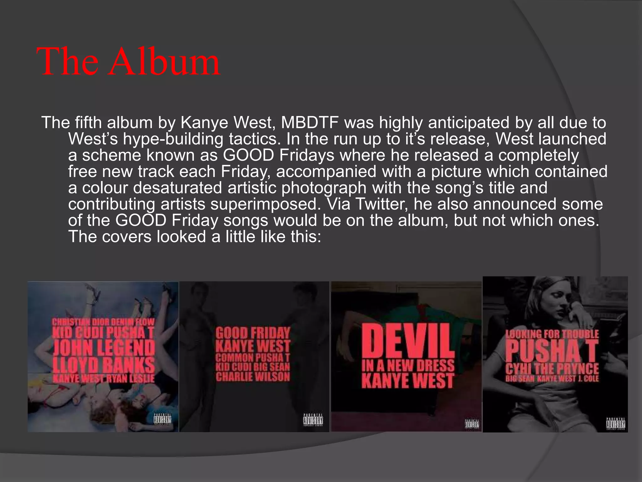 Presentation on MBDTF | PPTX