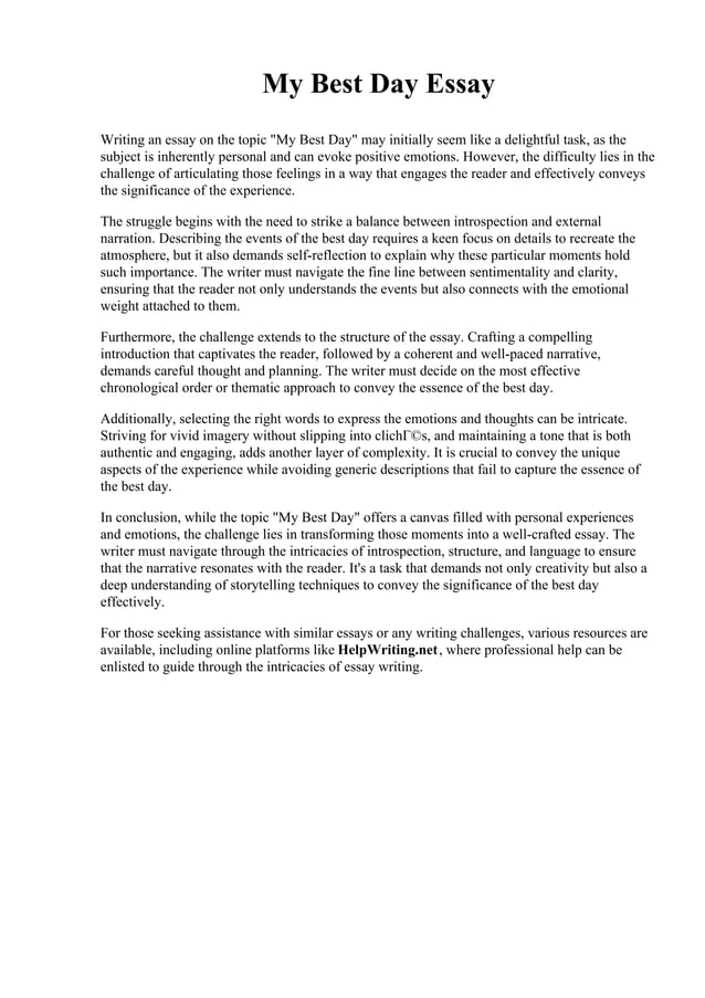 My Best Day Essay.pdf