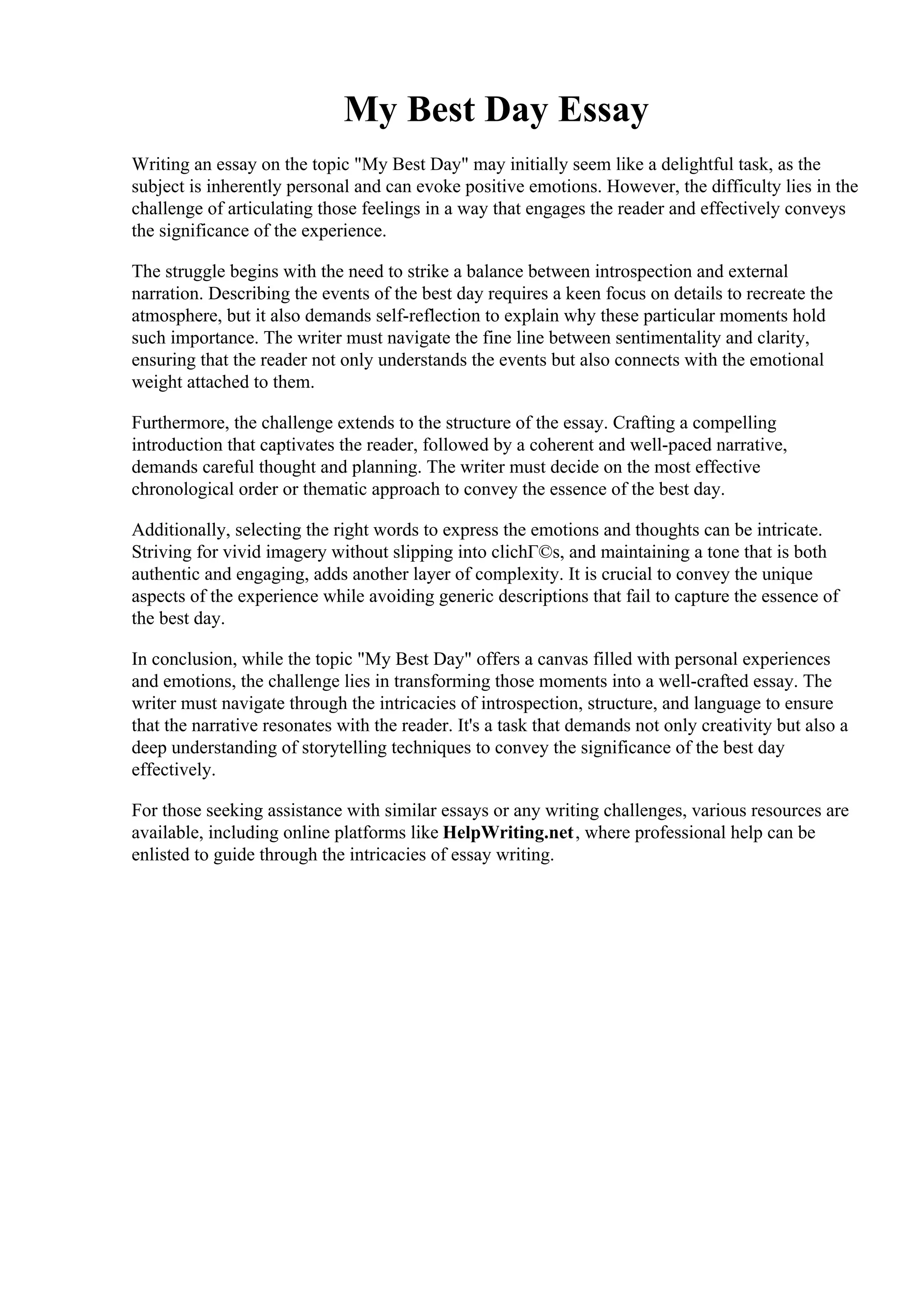 My Best Day Essay.pdf