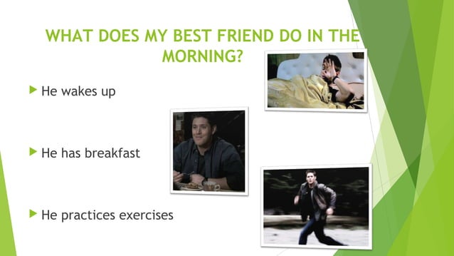 My best friend’s routine | PPT