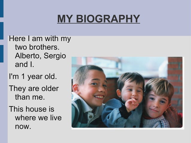 My biography | ODP