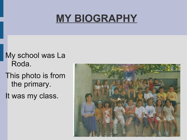 My biography | ODP