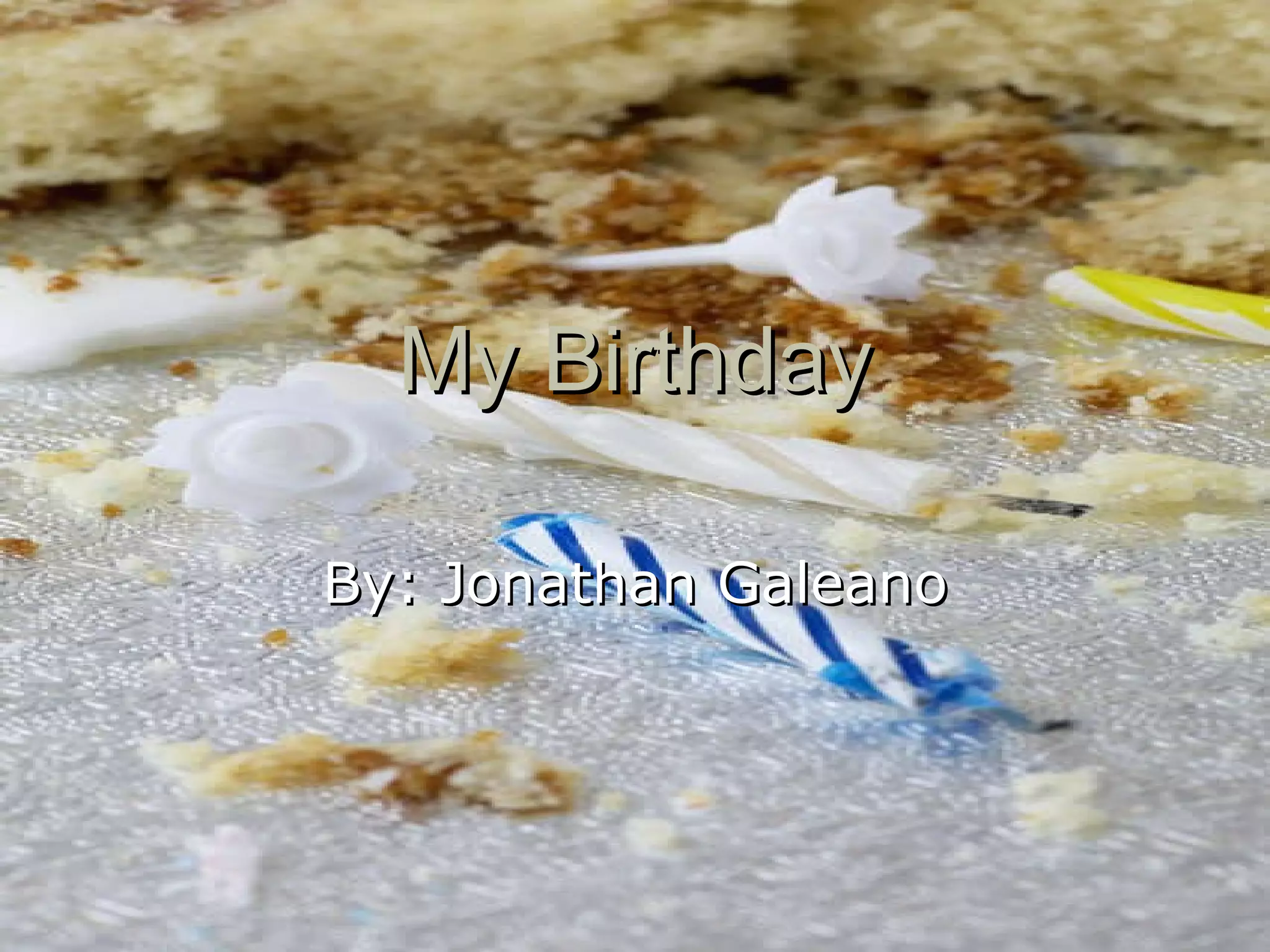 My Birthday | PPT