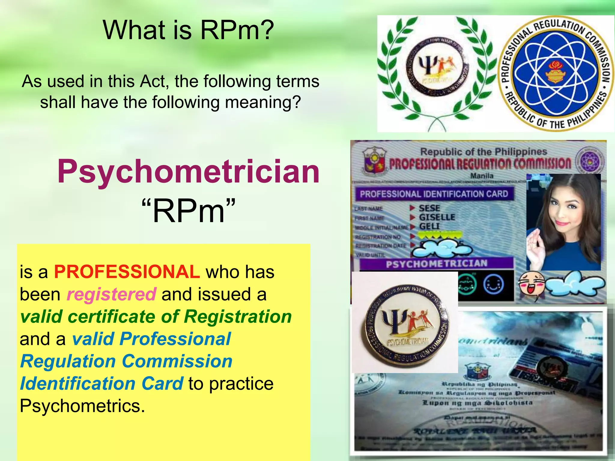 Acing the Psychology Board Exam: A Career Achieevement Toward ...