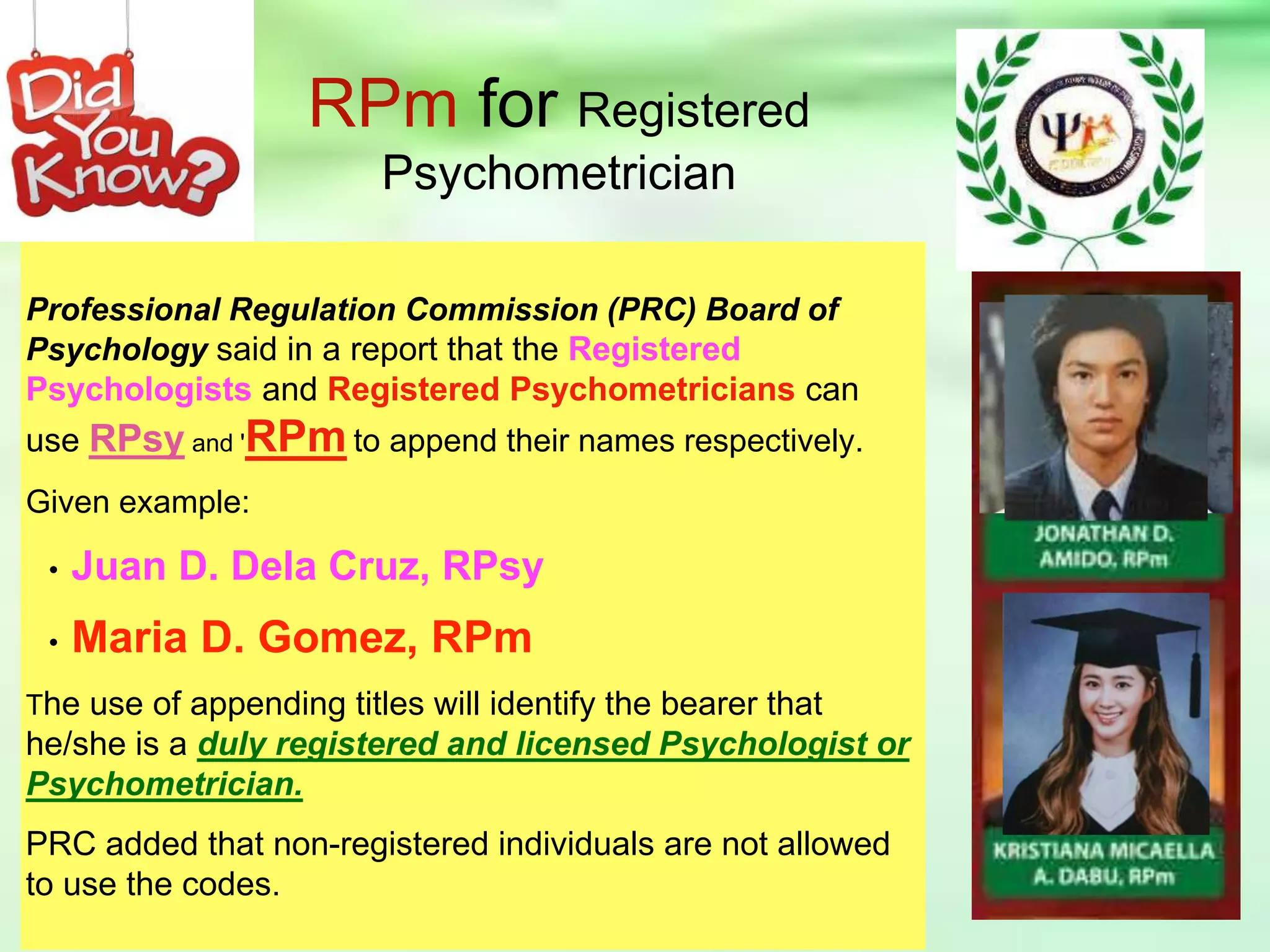 Acing the Psychology Board Exam: A Career Achieevement Toward ...