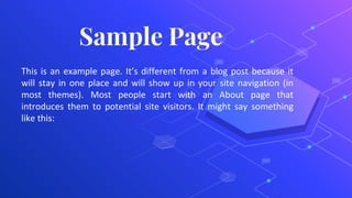 Sample Page - My Blog | PDF