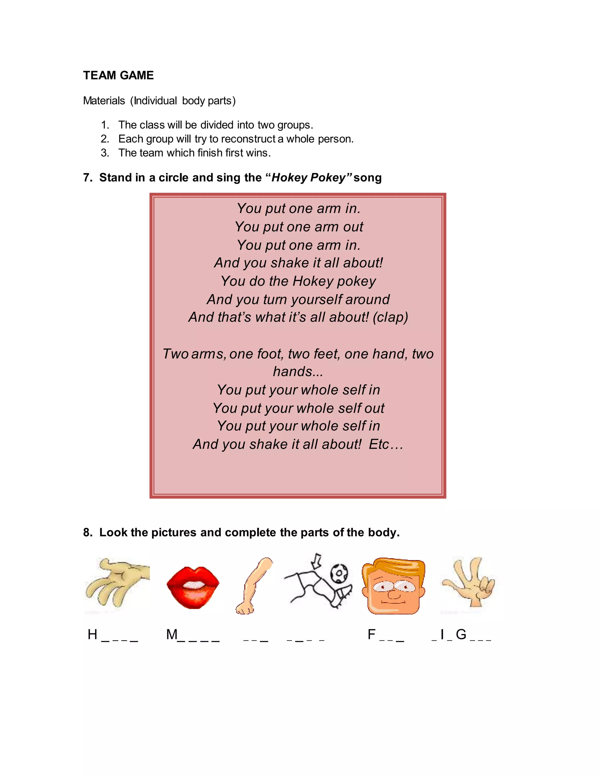 My body | DOCX