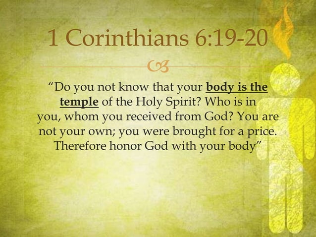 My body, God’s temple | PPTX | Christianity | Religion & Spirituality