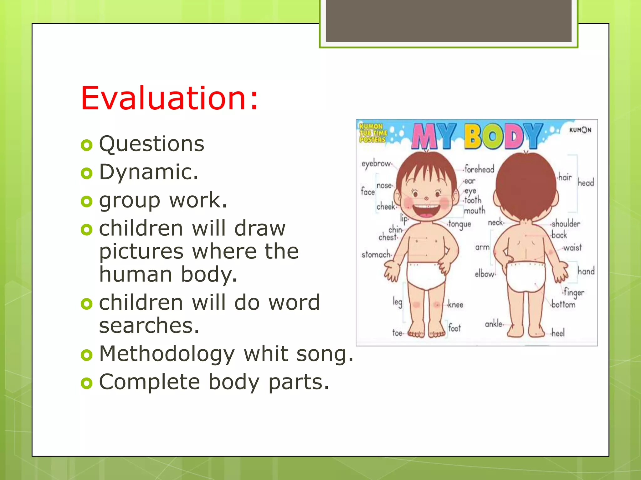 My body parts | PPTX