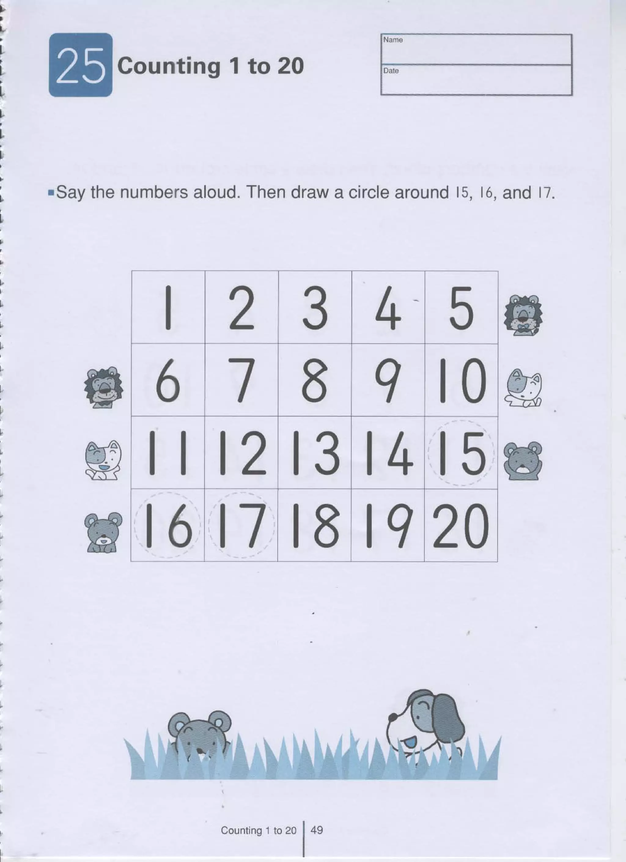 My book of number 1 30 (3-4-5 anos) | PDF