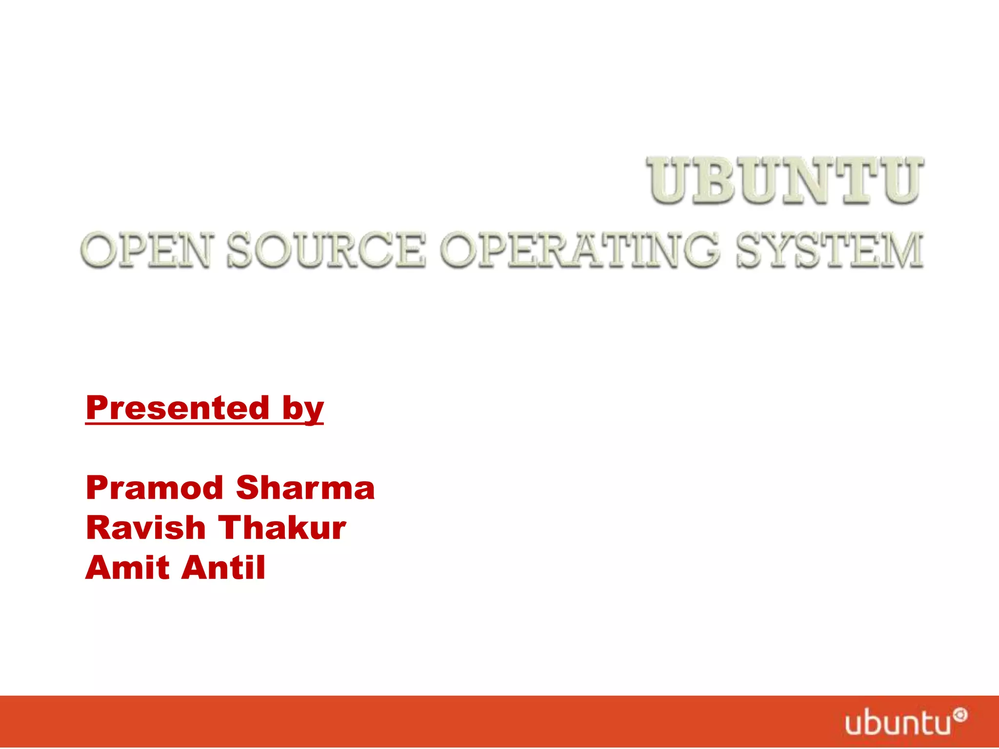 Ubuntu - The History | PPT