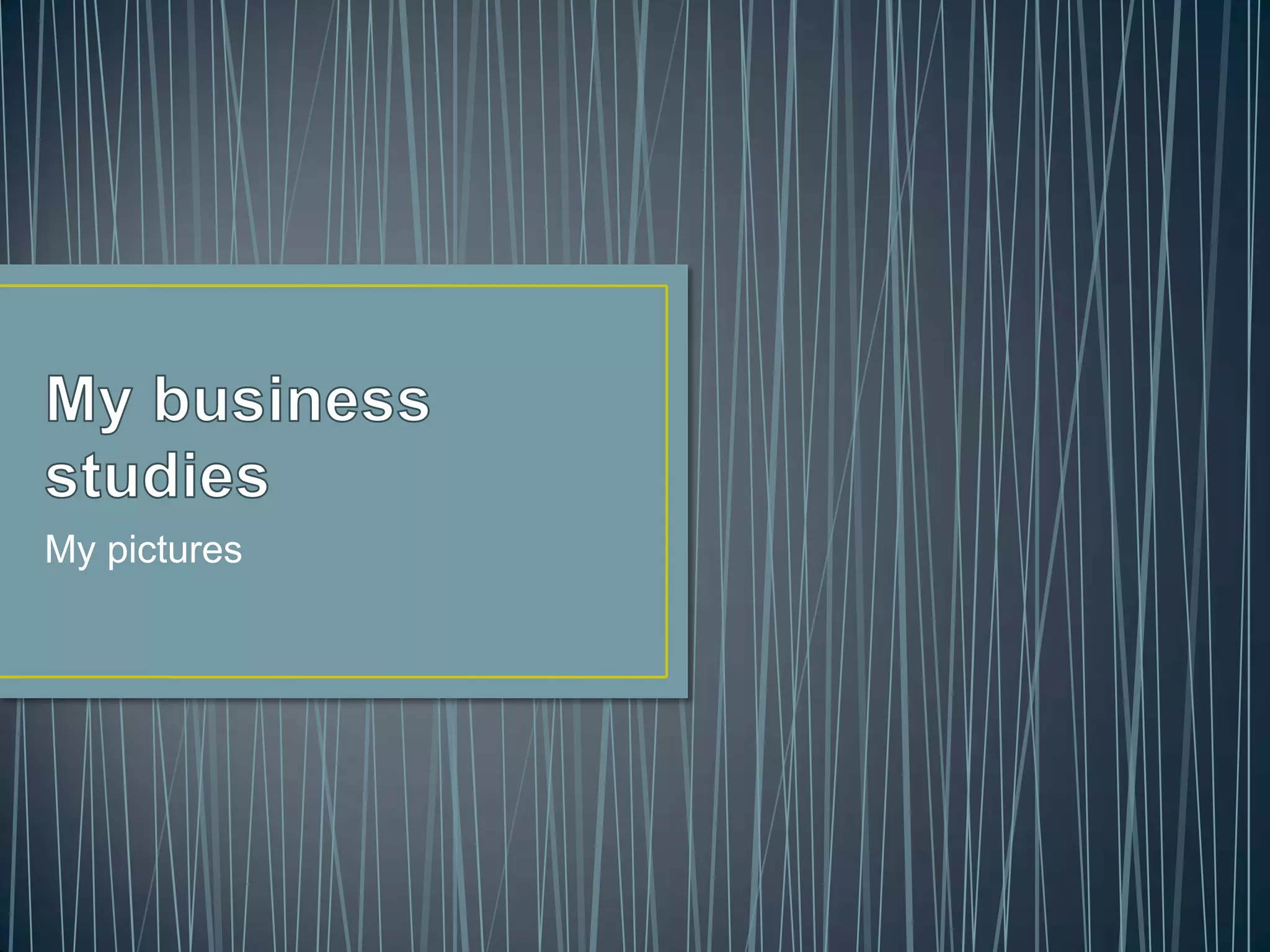My business studies | PPTX | Green Solutions | Business