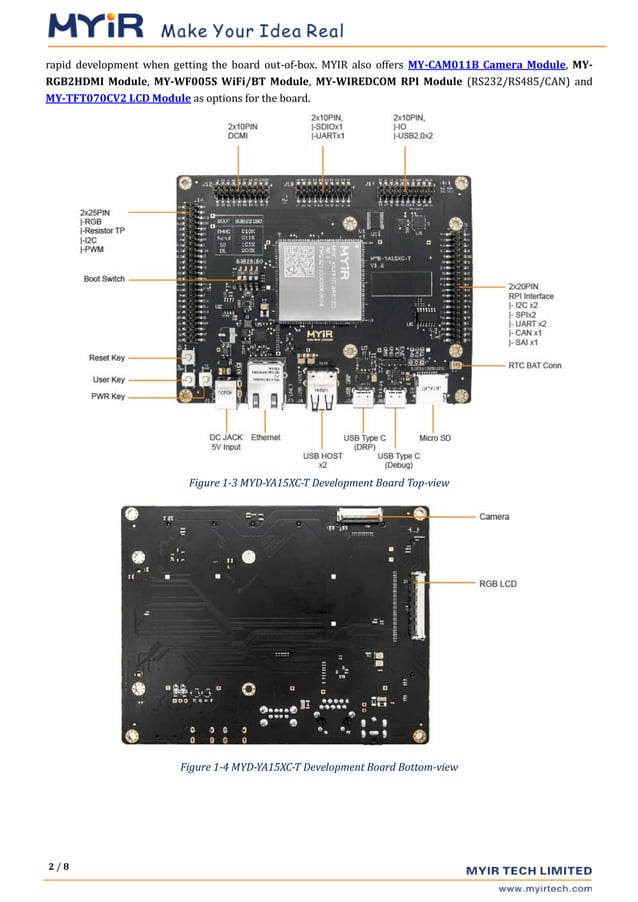 MYC-YA15XC-T CPU Module | PDF | Operating Systems | Computer Software and Applications