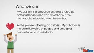 My cab story | PPT