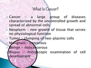 My cancer ppt | PPT