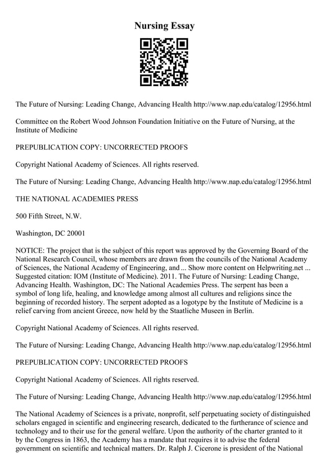 My Career Essay Examples | PDF