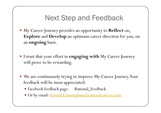 My Career Journey presentation_110124 | PDF