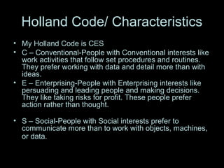 My Careers Power Point | PPT