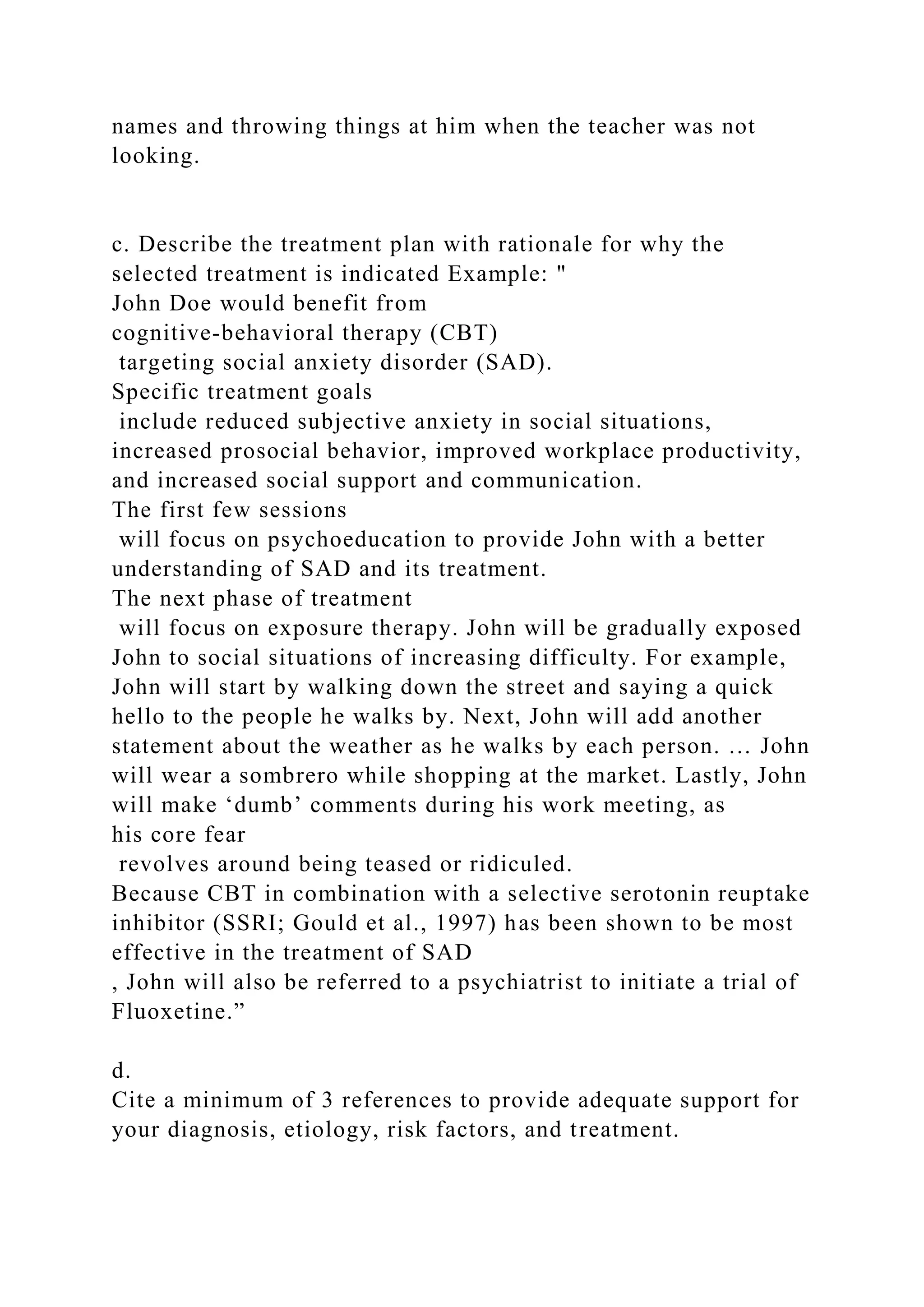 My case study will be over Bipolar 1 disorder.The case report prov.docx