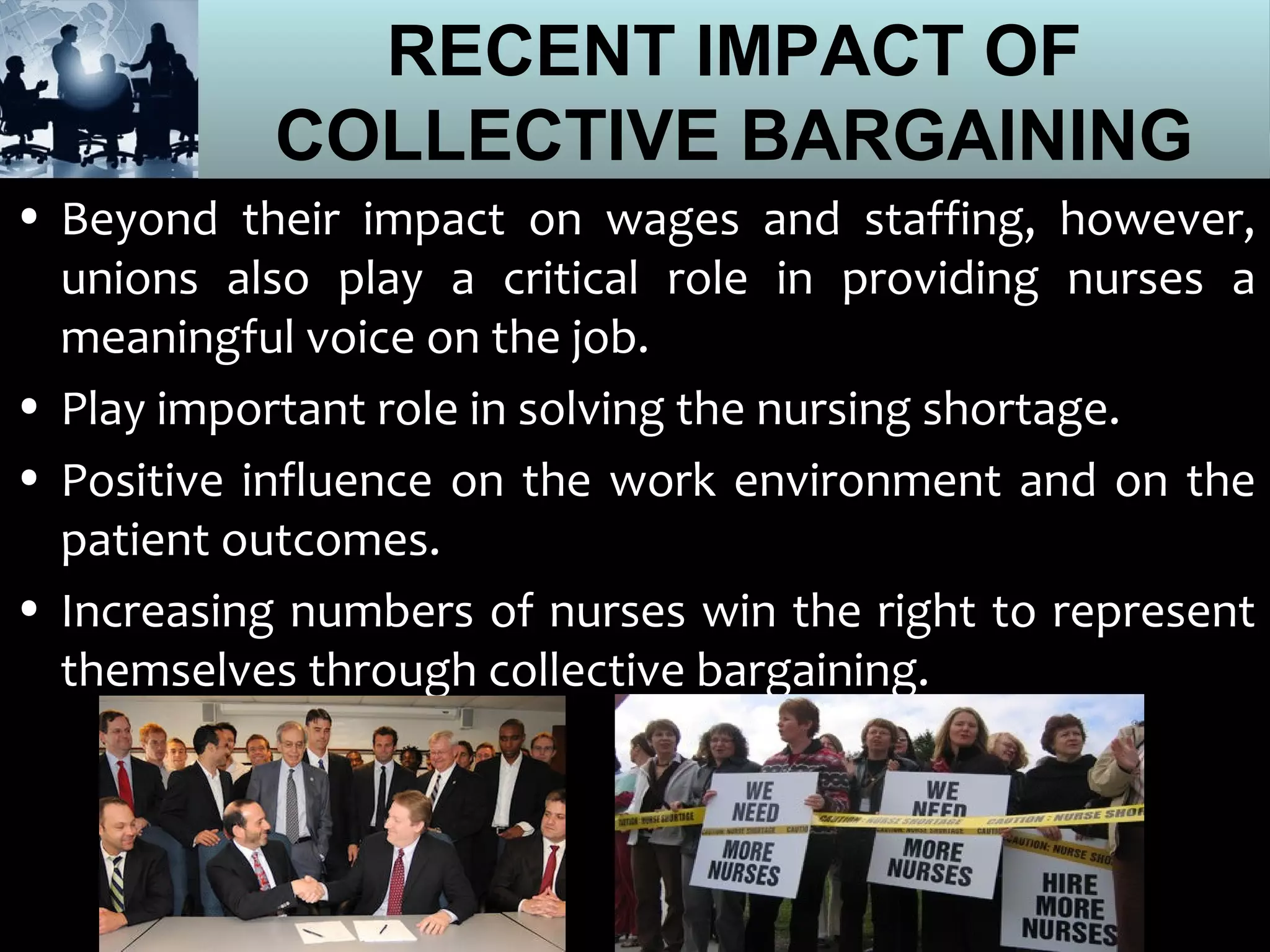 Collective Bargaining in Nursing | PPT