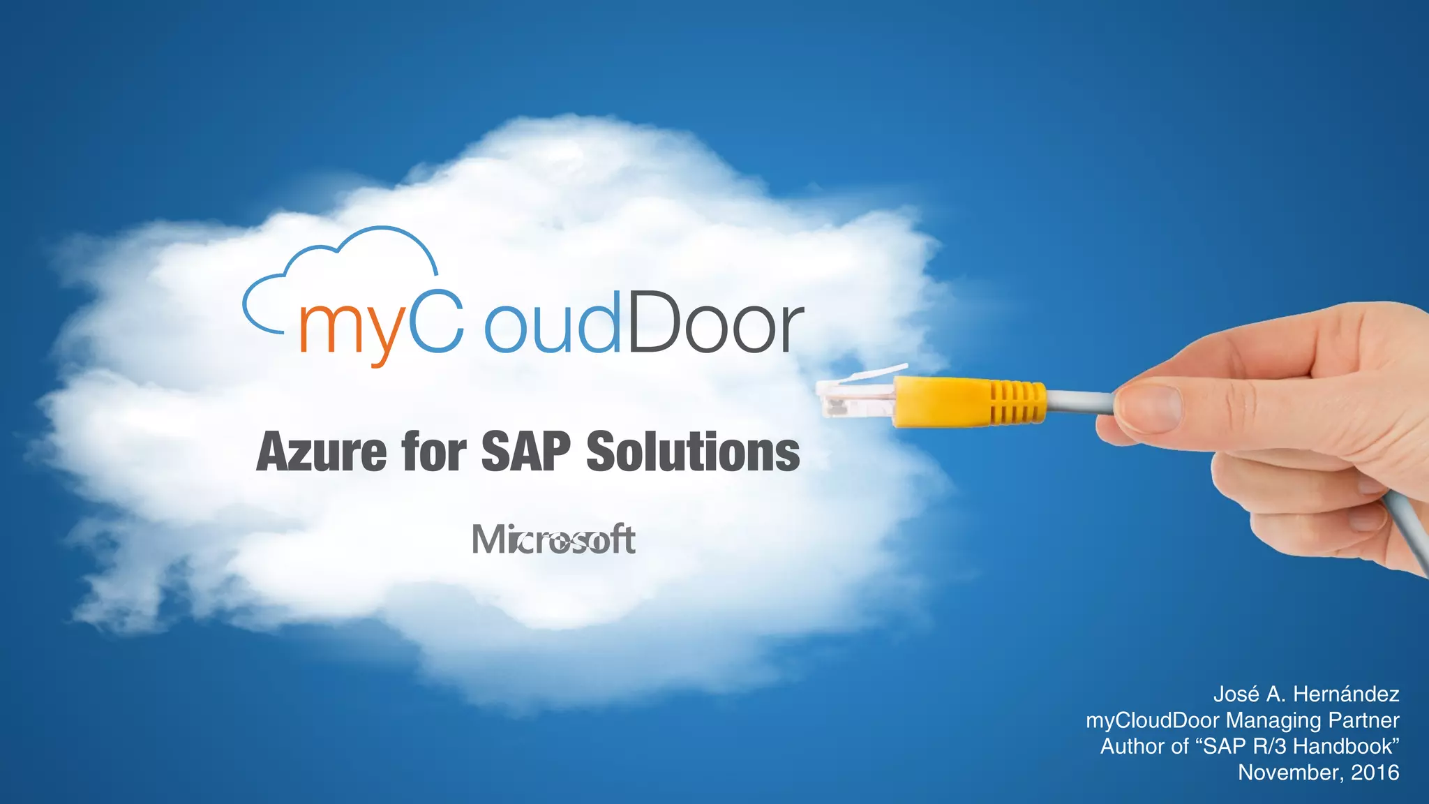 Azure for SAP Solutions - Use Cases and Migration Options | PDF