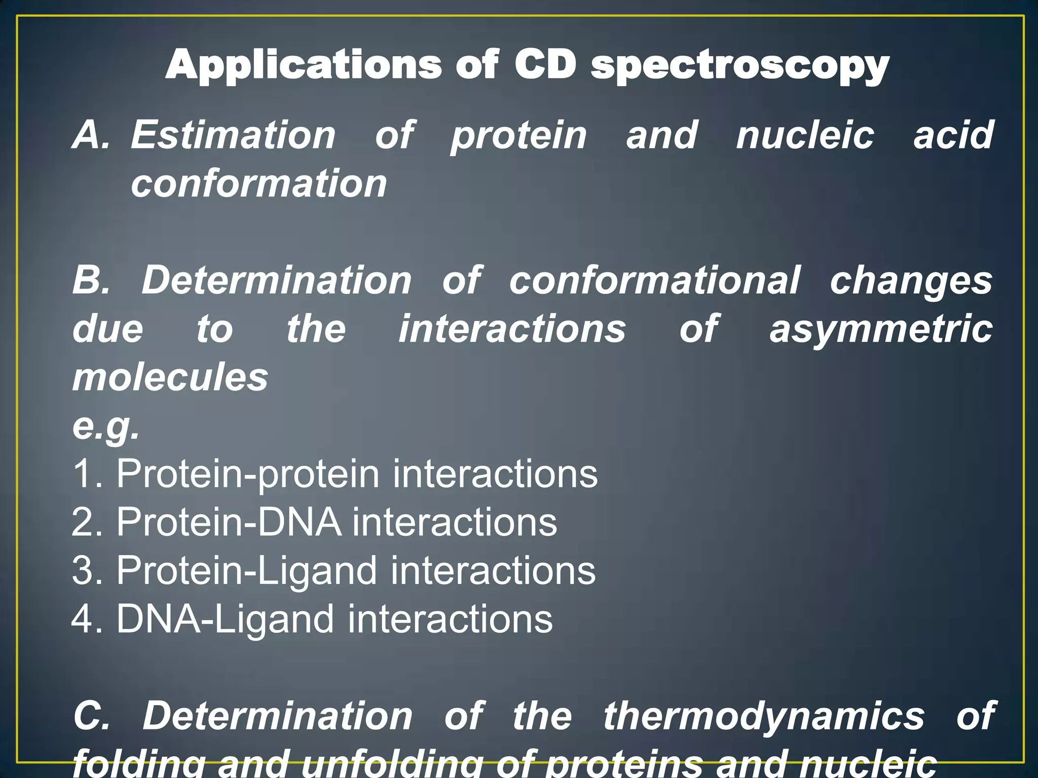 Circular Dichroism ppt, | PPTX