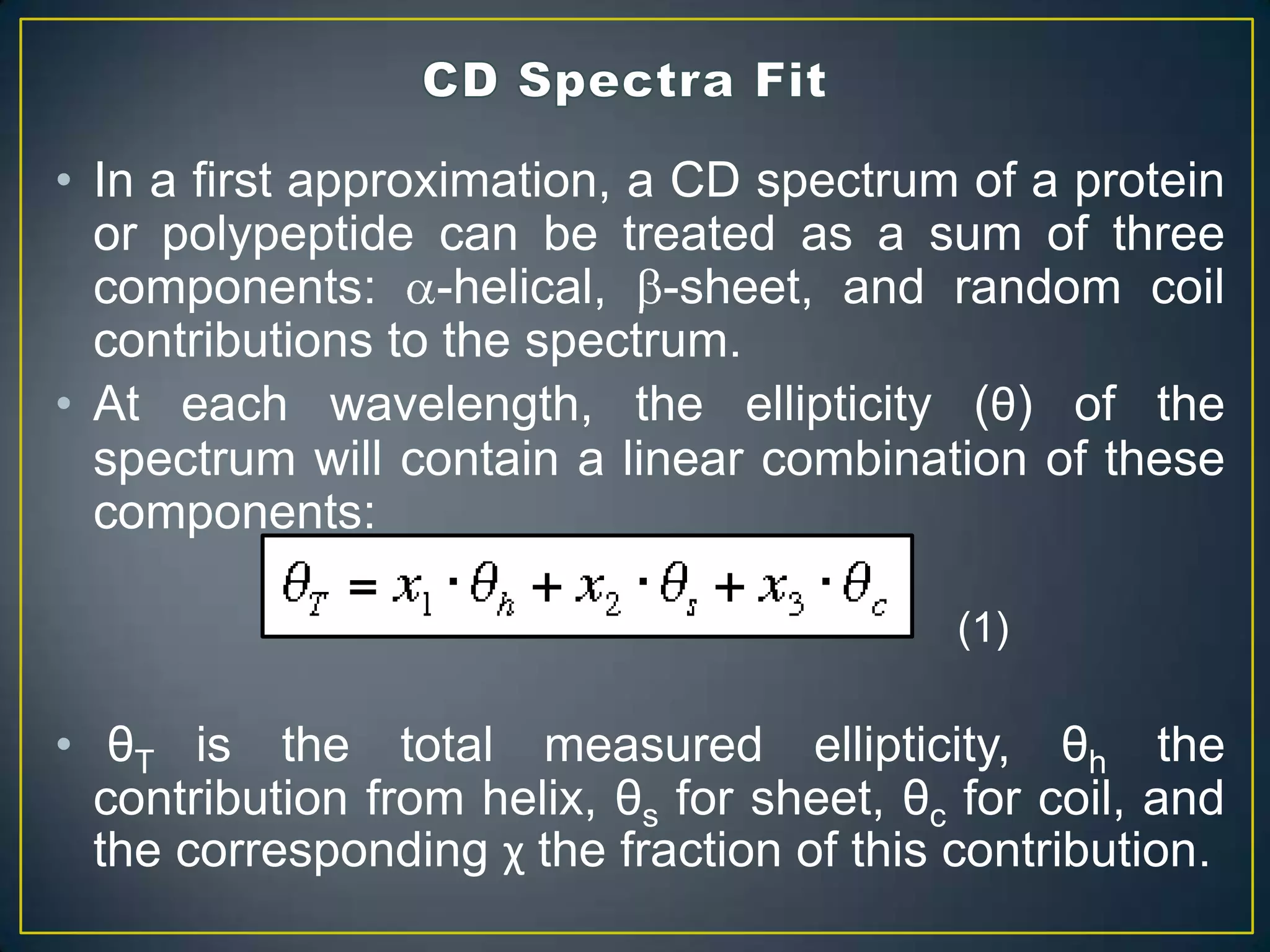 Circular Dichroism ppt, | PPTX