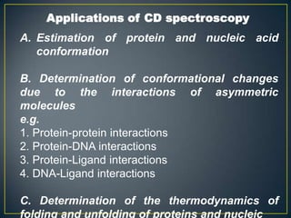 Circular Dichroism ppt, | PPTX