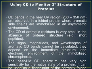Circular Dichroism ppt, | PPTX