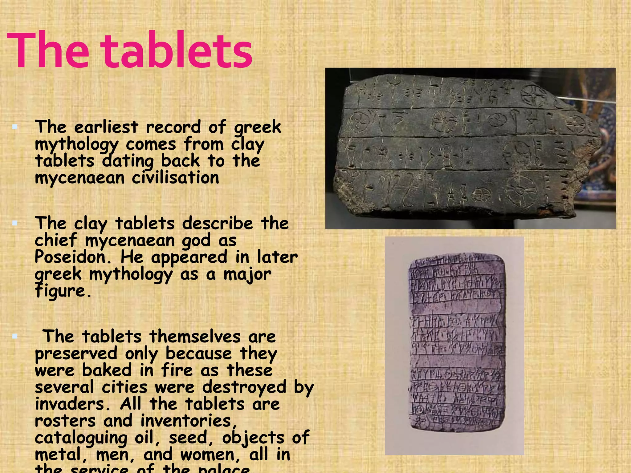 Mycenaean CIVILIZATION | PPTX