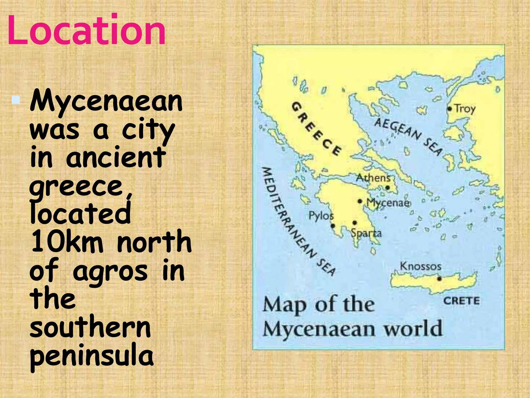 Mycenaean CIVILIZATION | PPTX