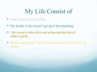 My Center | PPT