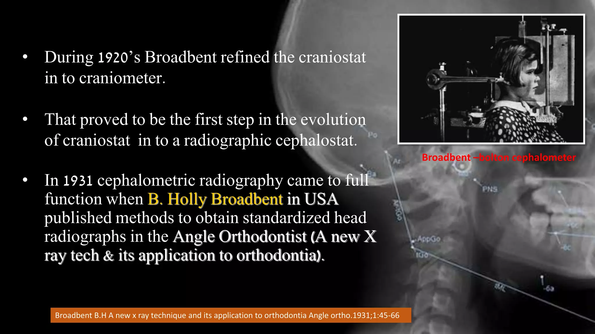 CEPHELOMETRICS IN PEDIATRIC DENTISTRY | PPTX