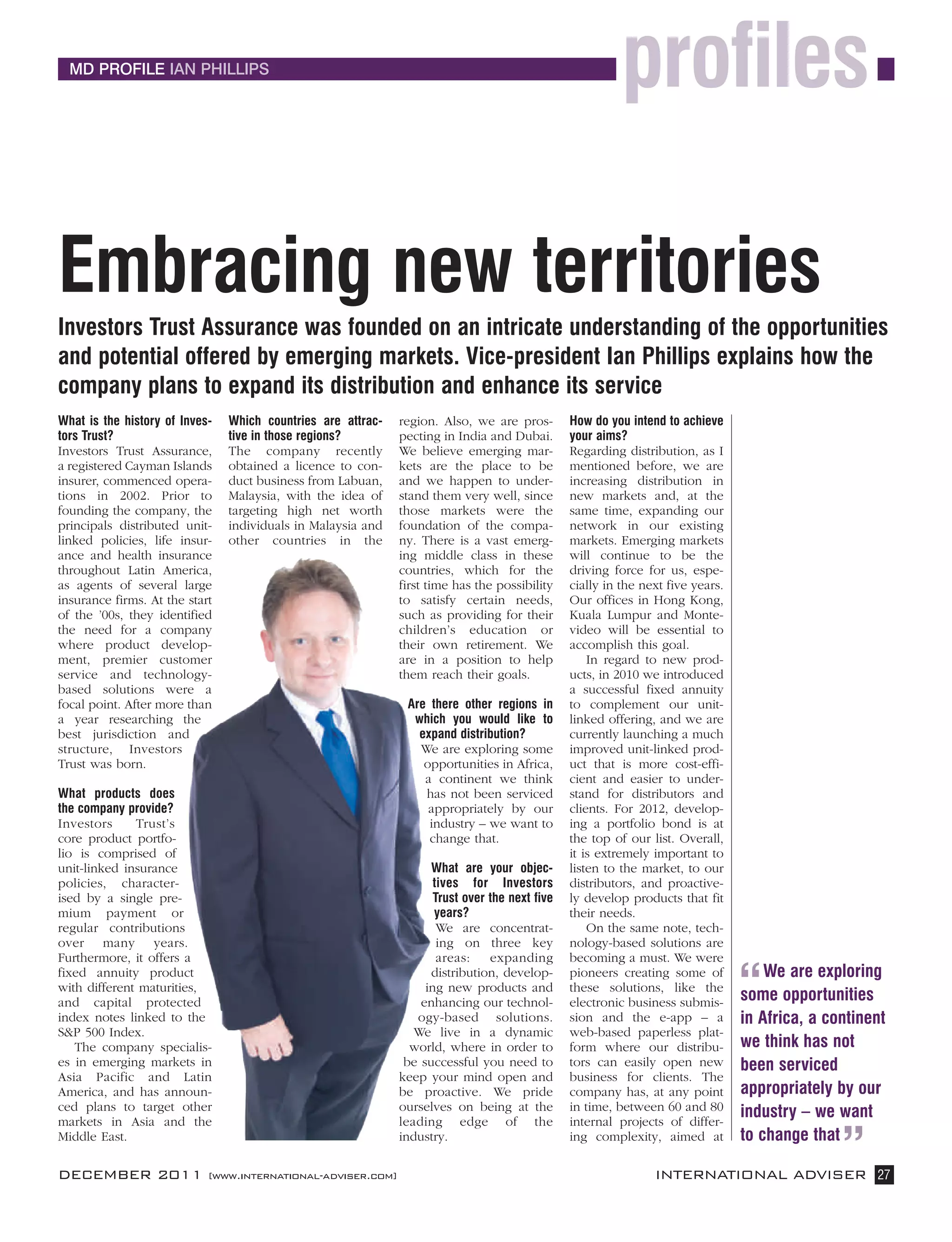 International Adviser December | PDF