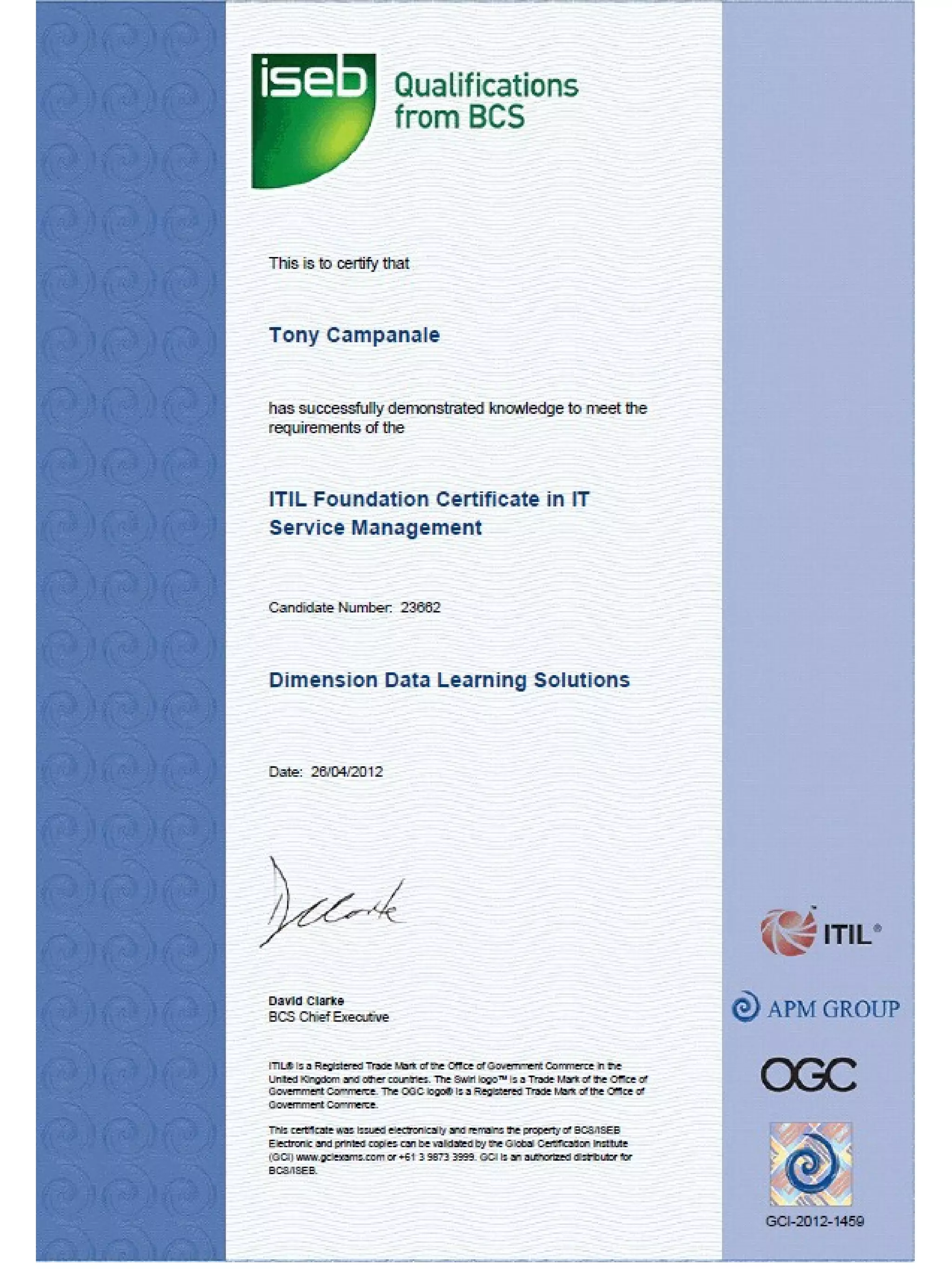 My Certificates, Volume 2 | PPT