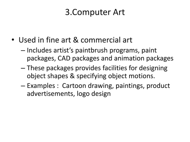 Introduction to computer graphics | PPTX