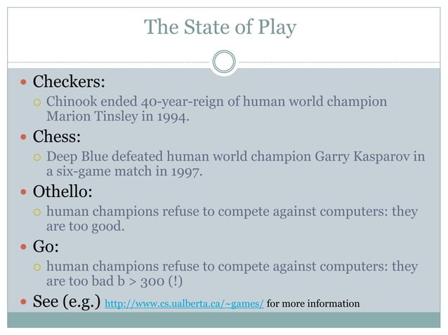 Adversarial Search And Game Playing Ppt