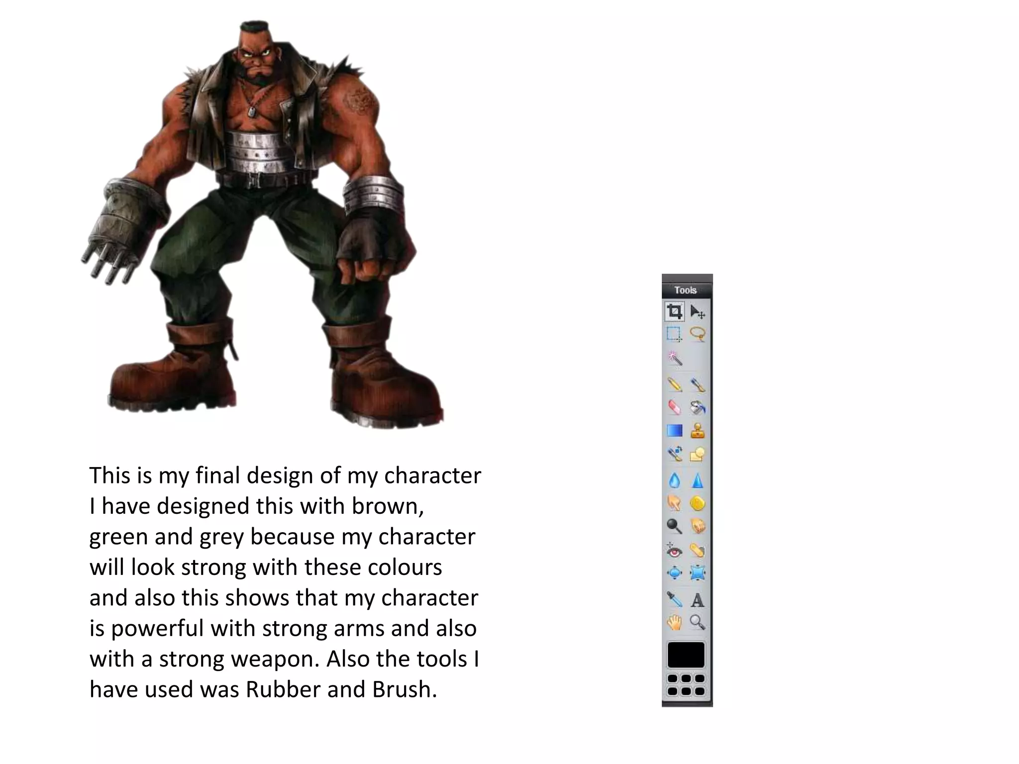 My character | PPTX