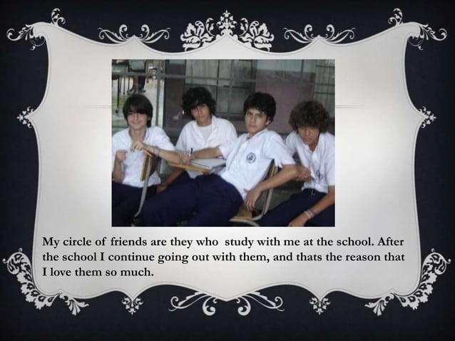 My circle of friends | PPTX