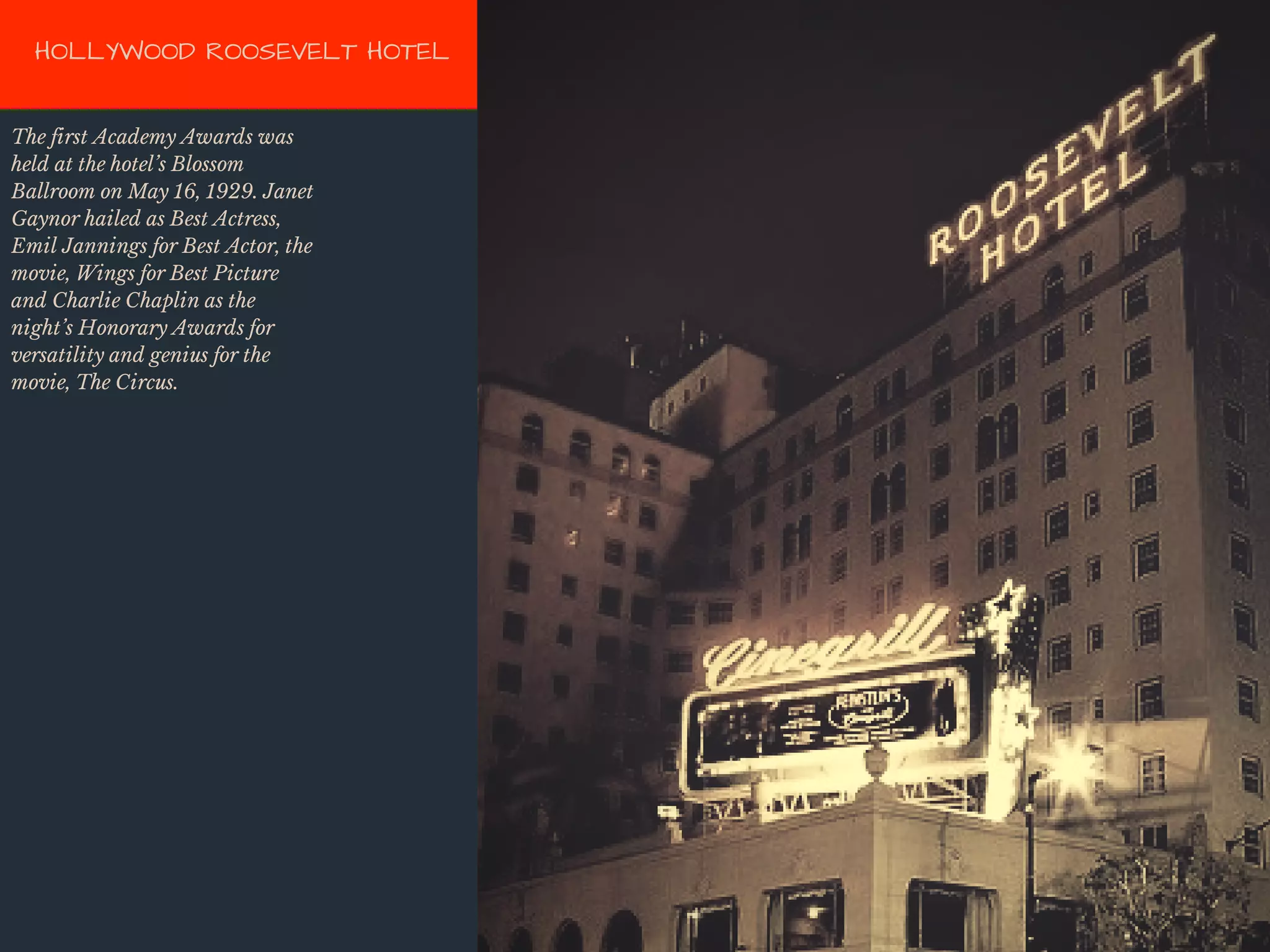 Famous Landmark Signs from Hollywood | PPT
