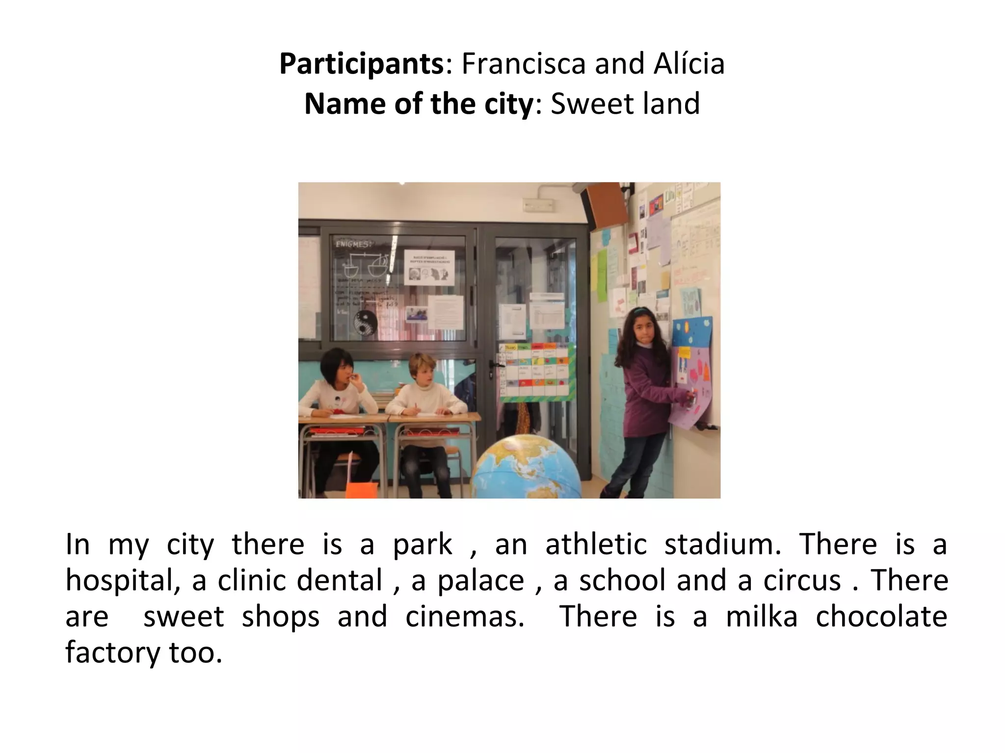 My city reading activity | PPT
