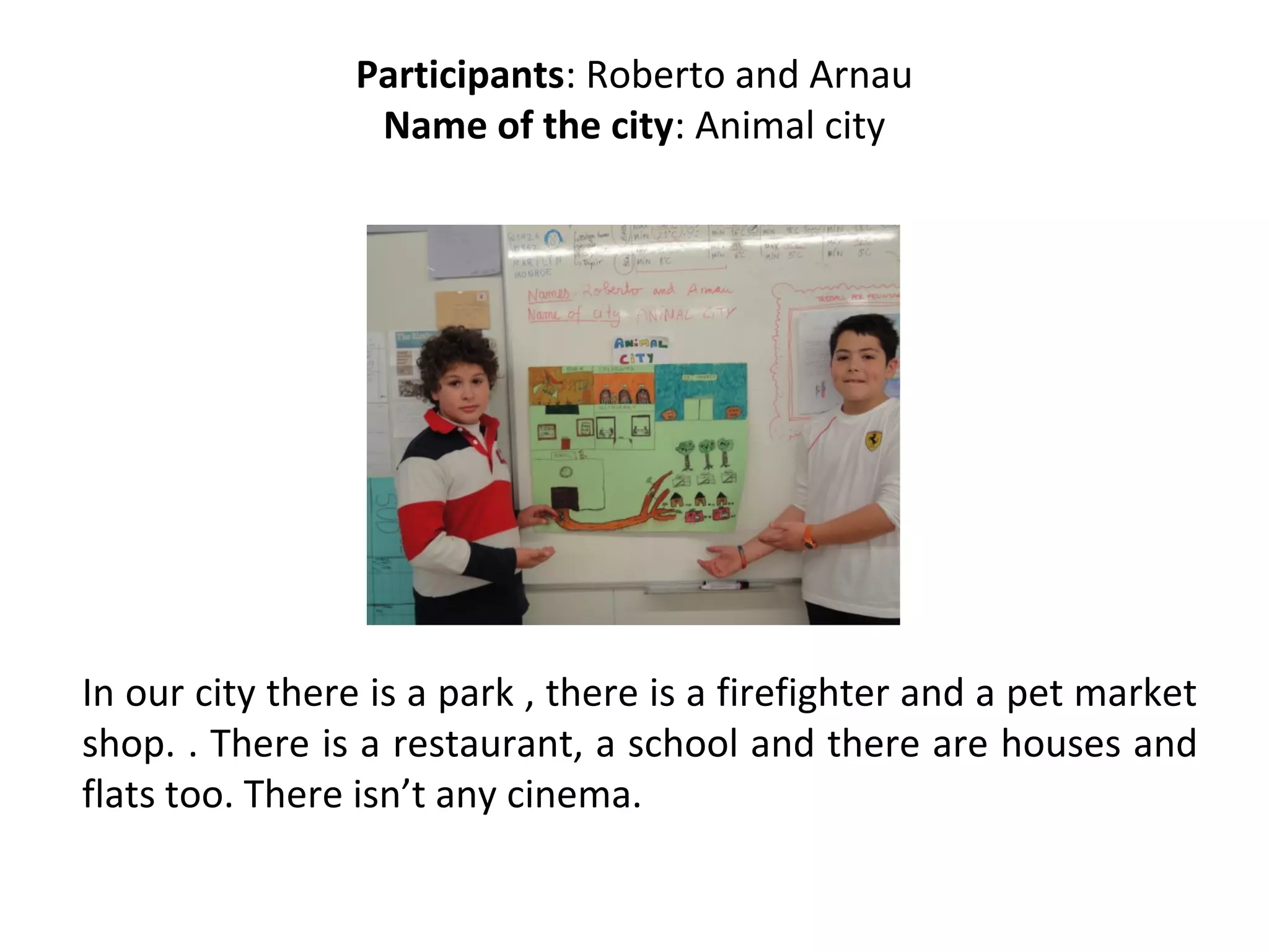 My city reading activity | PPT