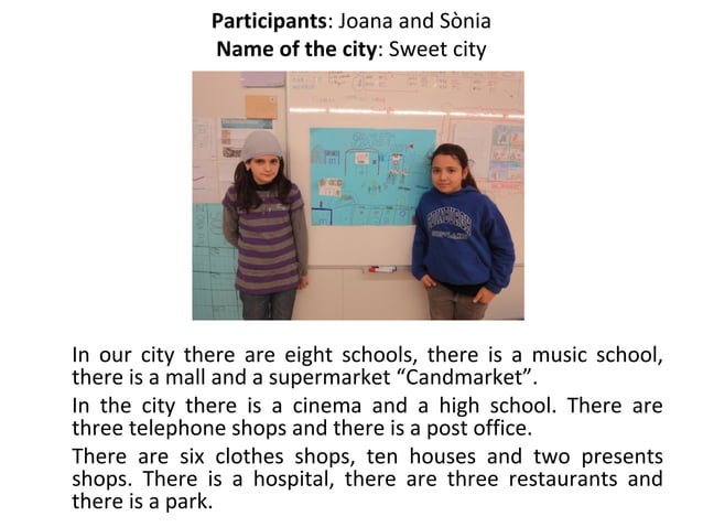My city reading activity | PPT