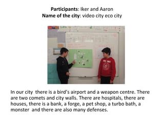 My city reading activity | PPT