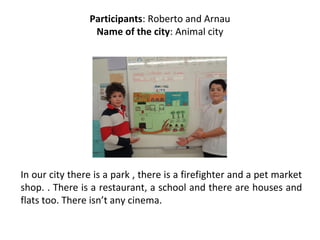 My city reading activity | PPT