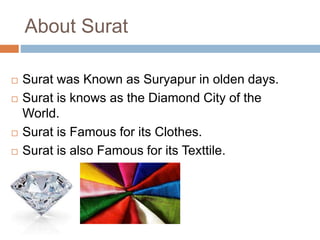 My city surat | PPTX