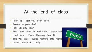 My class expectations | PPTX