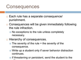 My Classroom Management Plan | PPTX